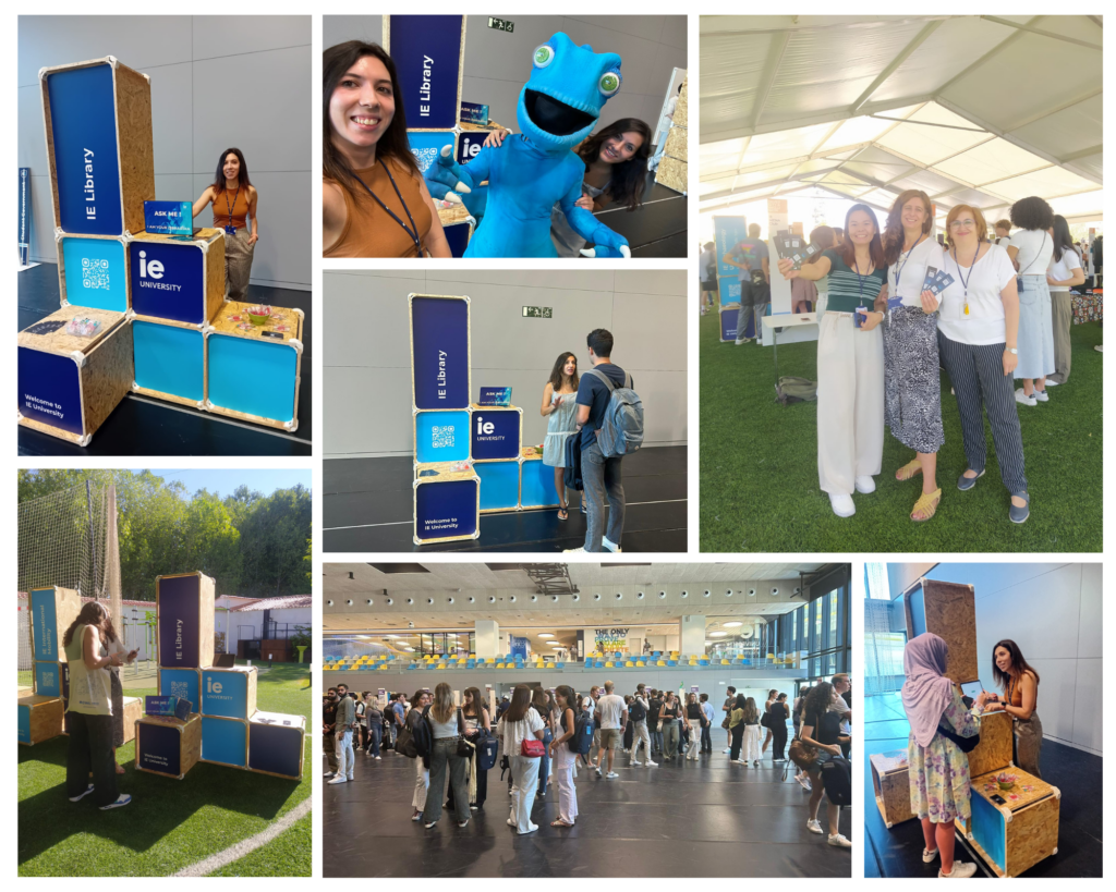 CLUB FAIR: IEU LIBRARY WELCOMES NEW STUDENTS - IE UNIVERSITY LIBRARY