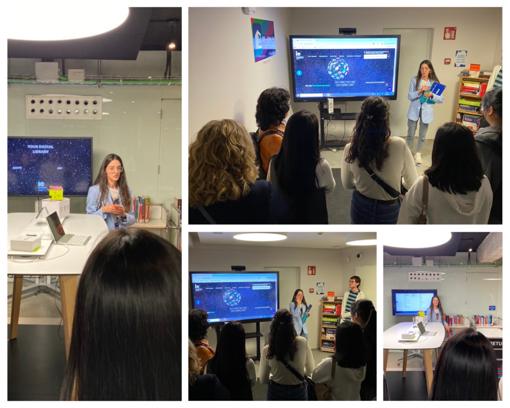 DOCUMENTATION UCM STUDENTS VISIT IEU LIBRARY - IE UNIVERSITY LIBRARY